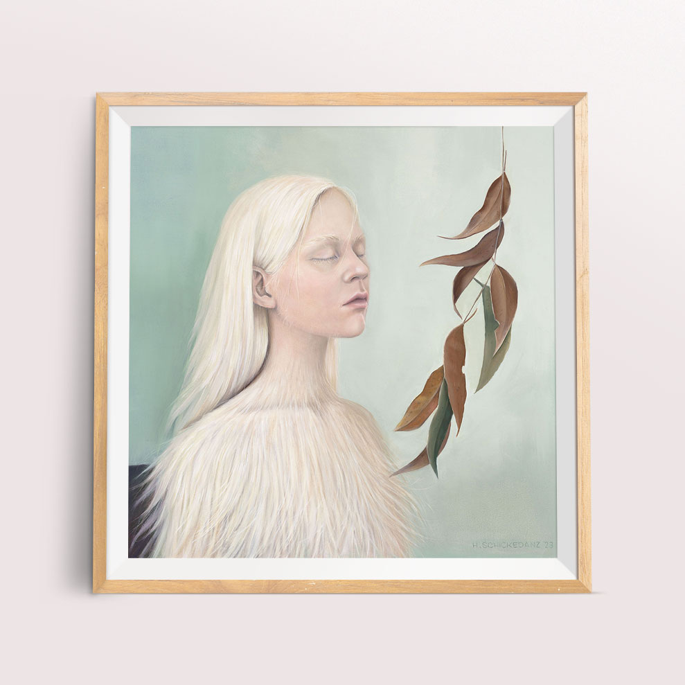 White female scenting the summers of its youth | Limited Edition Art ...