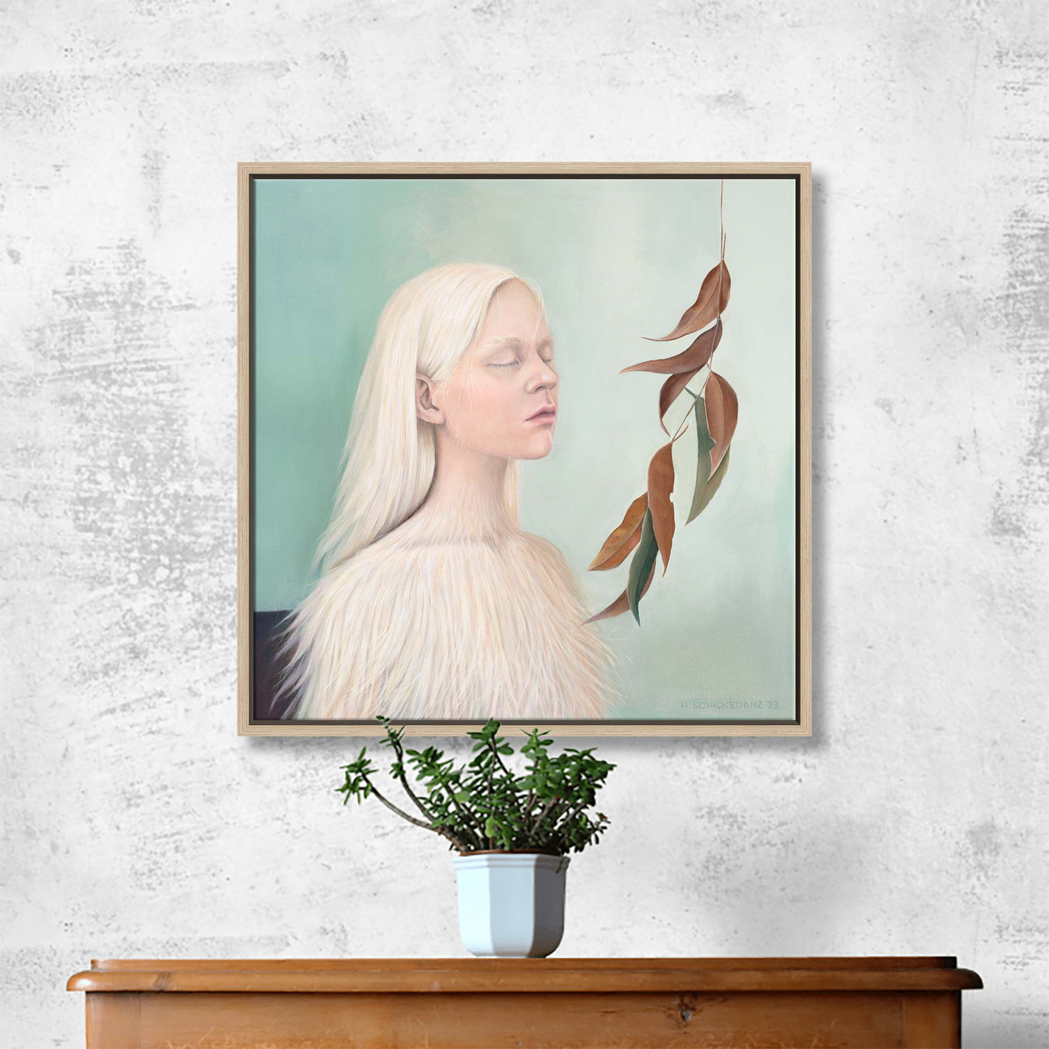 White female scenting the summers of its youth | Limited Edition Art ...